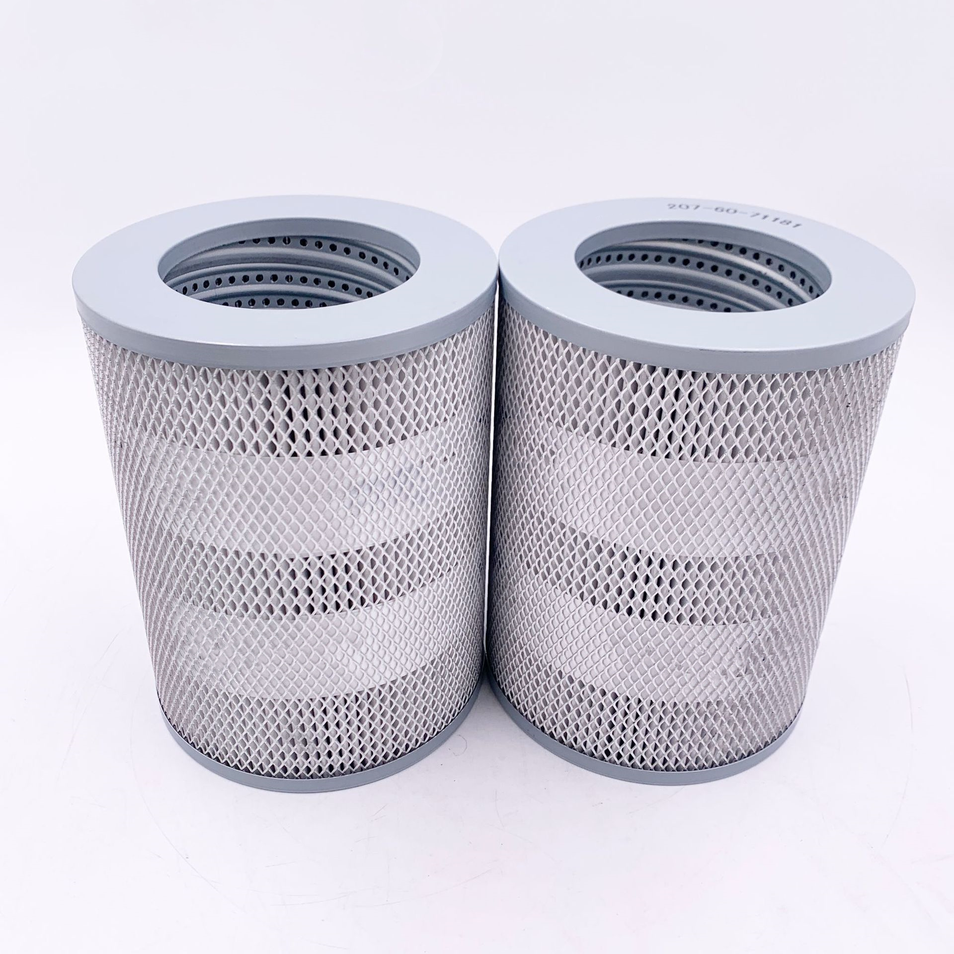 Replace KOMATSU Excavator Hydraulic Oil Filter Element 207-60-71181 ...