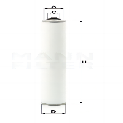 Replace BUSCH Vacuum Pump Oil Mist Separation Filter Element 0532140160 ...