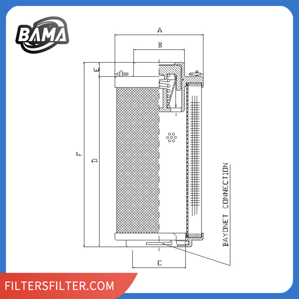 Replacement HYDAC Hydraulic Return Line Filter 1700R010ON - Buy ...