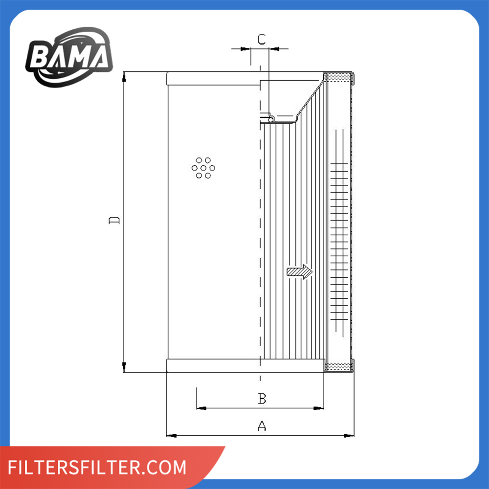 Replace high quality hydraulic return oil filter element 925420 - Buy ...
