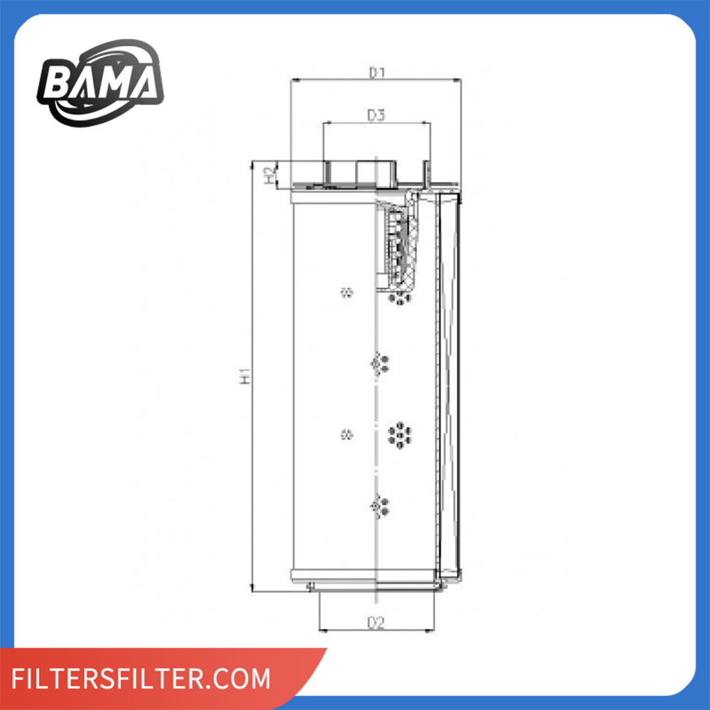 Replacement STAUFF Hydraulic return filter RE600G10B4 - Buy Hydraulic ...