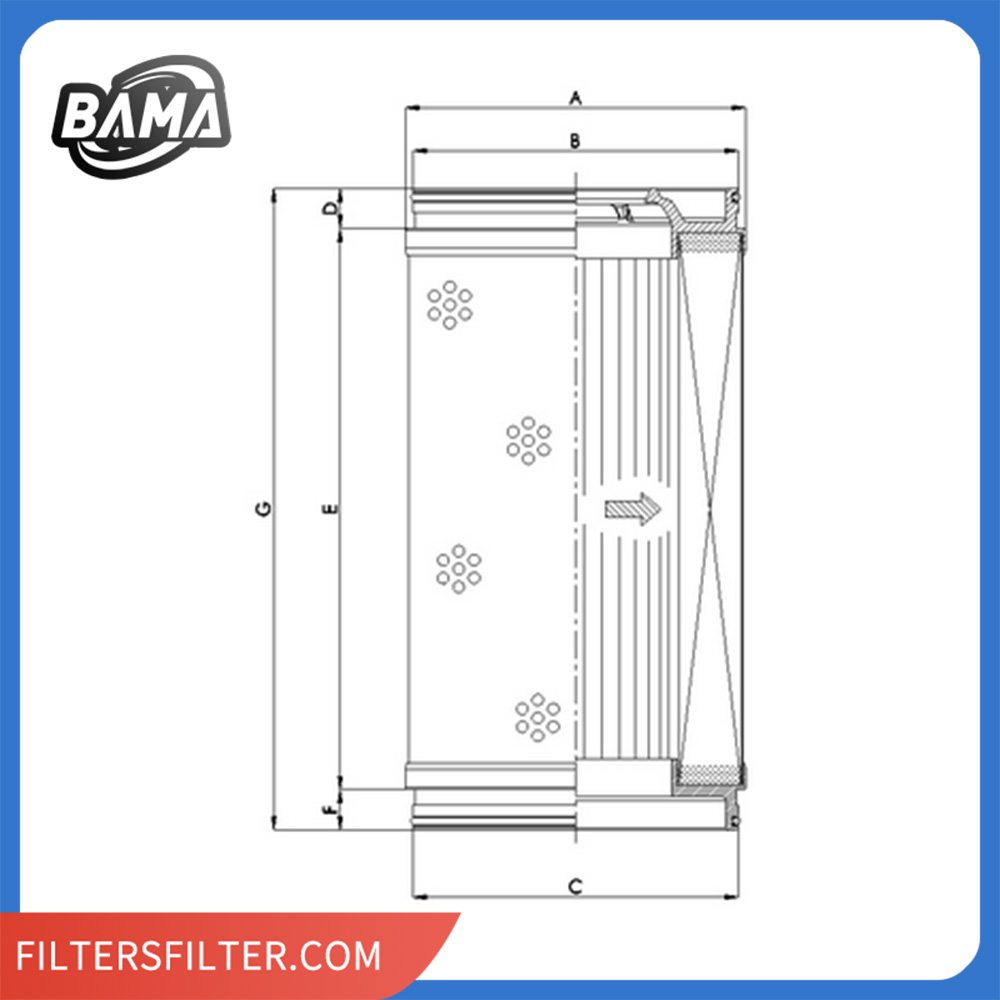 Replacement PALL Hydraulic Filter UE610AS40H UE610AS40Z - Buy Hydraulic ...