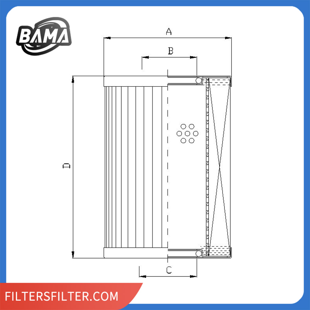 Replacement FILTREC Hydraulic Return Filter XR400G10 - Buy Hydraulic Return Filter, FILTREC ...